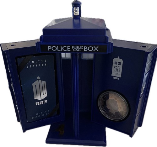 Dr who 50th anniversary 1oz silver collector coin great condition | eBay UK