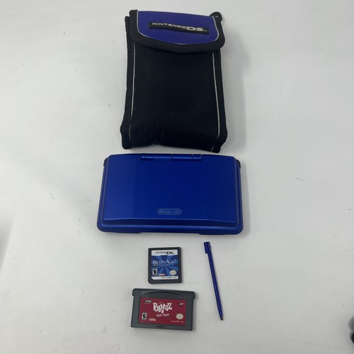 Nintendo Fat DS Original NTR-001 Console 2004 Blue Tested Working. | eBay