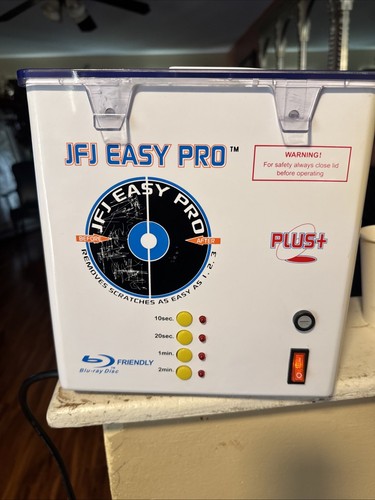 JFJ Easy Pro Plus CD DVD Blu-ray Video Game Cleaning Repair Machine ...