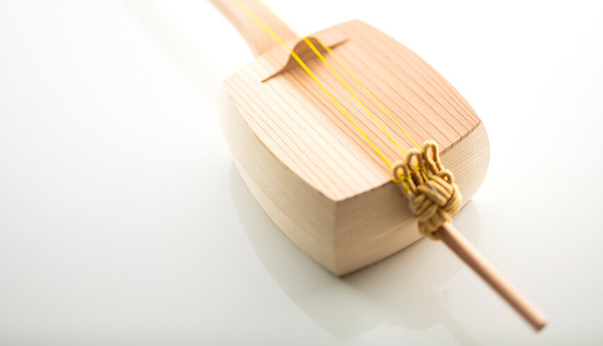 Kokyu made from wood Japanese traditional instrument "Forest kokyu ...