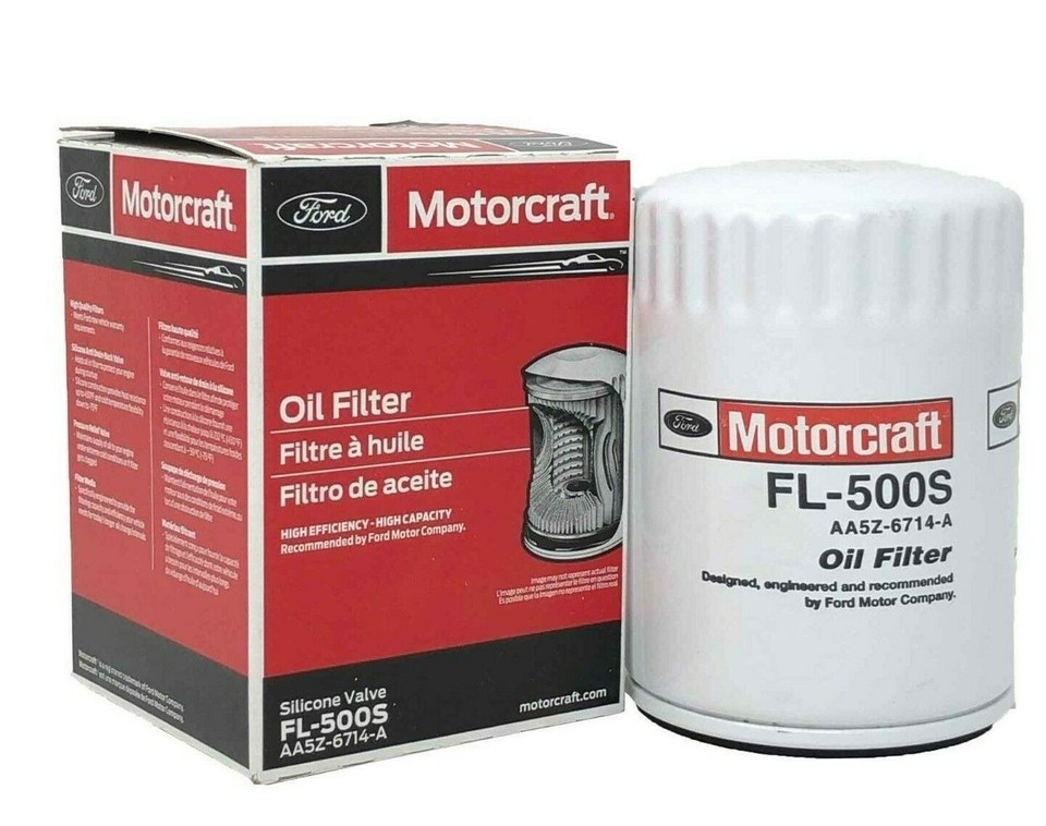Motorcraft Engine Oil Filter Set #FL500S For Ford Chevrolet Selected ...