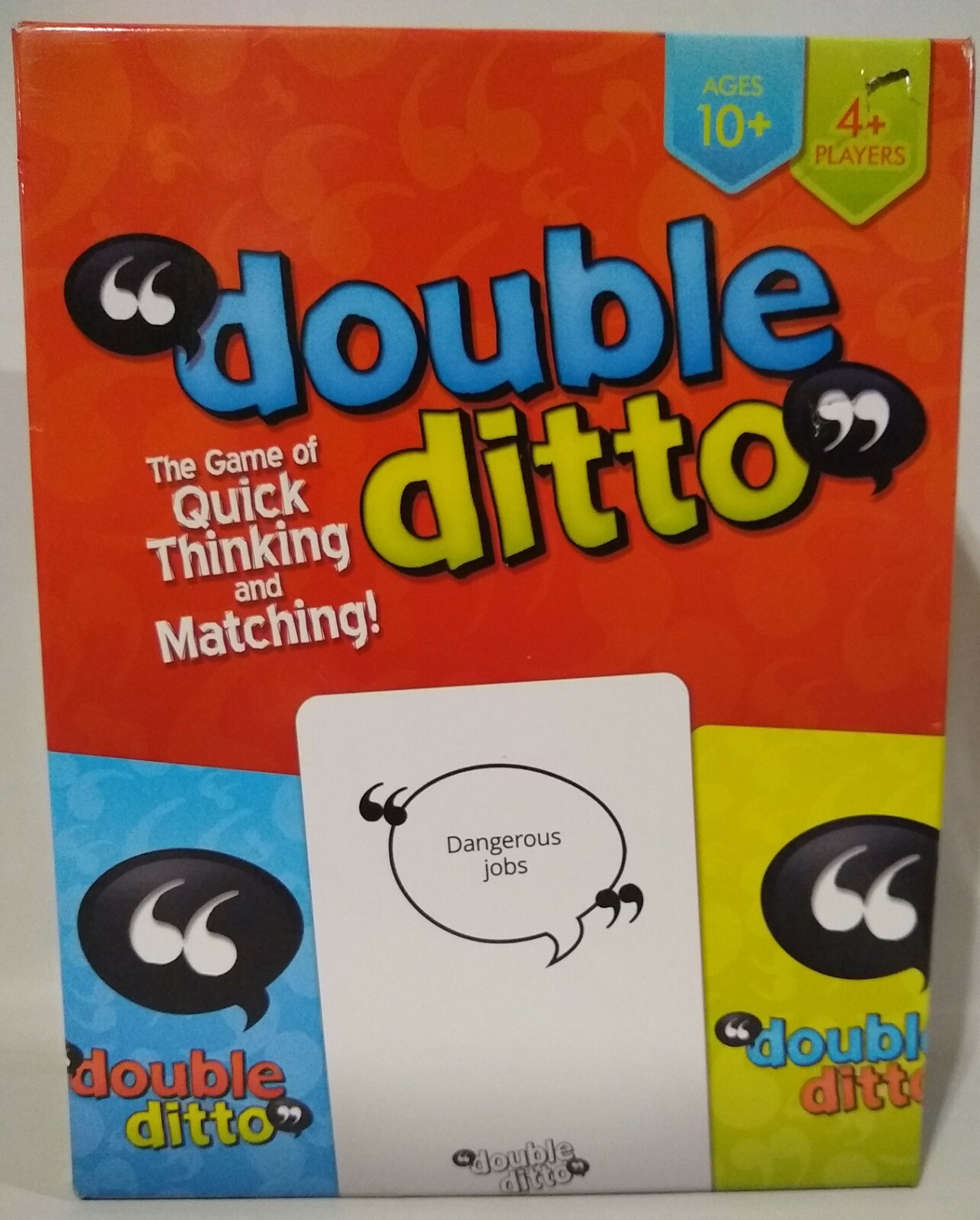 Double Ditto Family Party Board Game - Inspiration Play - Open Box ...