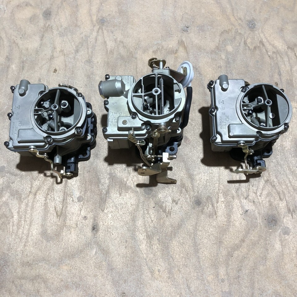 1966 Pontiac GTO Full Size 442 Tri Power Carburetors SET Rebuilt | Togo