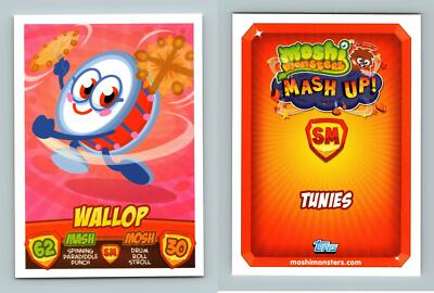 Wallop - Moshi Monsters Mash Up! Series 2 Topps 2011 Trading Card | eBay