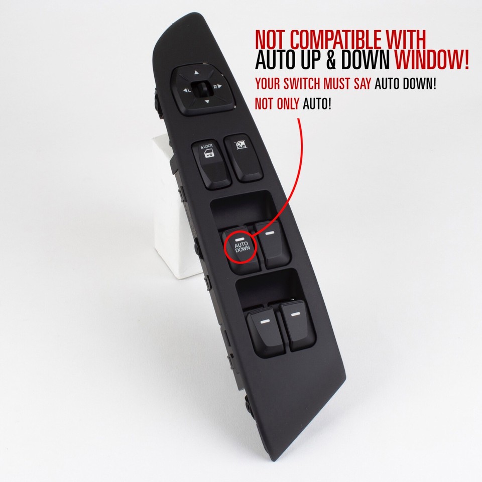 OEM Power Window Switch FOR for Hyundai 10-15 Tucson 93570-2S1509P *SEE ...