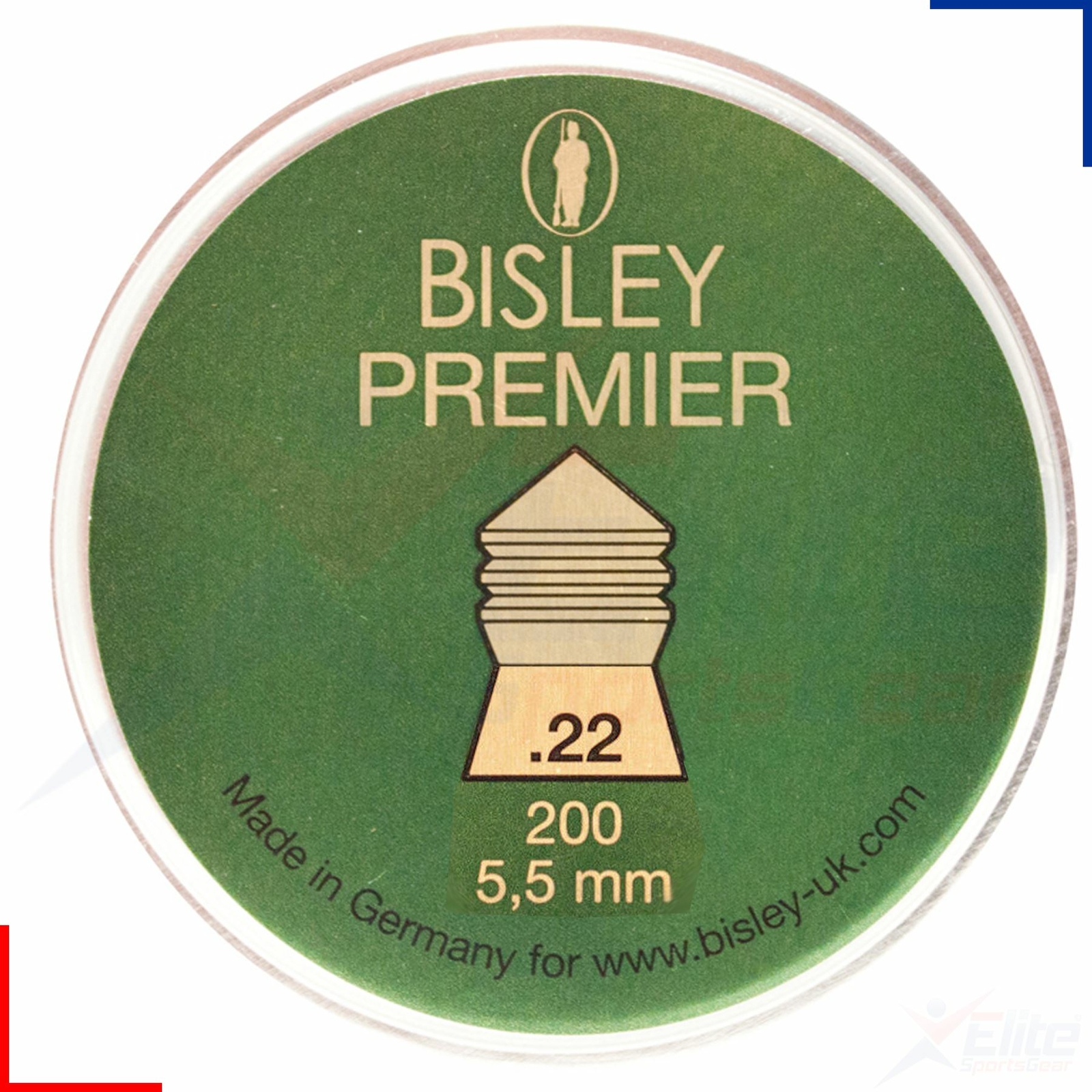 Bisley Pellets Premier .22 Heavy Accurate Hunting Air Rifle 5.5mm 200 ...
