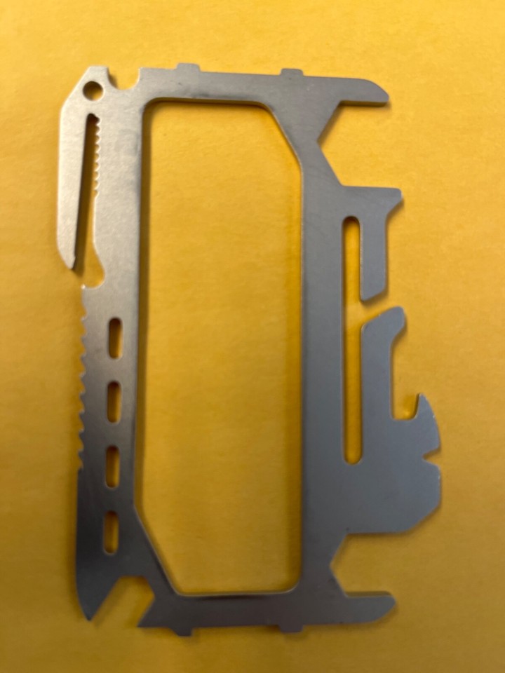 DANGO Multi Tool - MT02 Slim Survival Wallet Tool (MADE IN USA). 14 ...