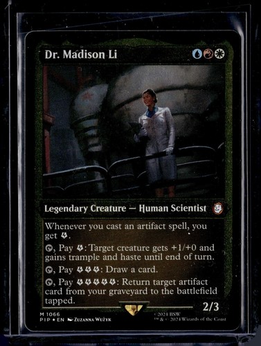 Dr. Madison Li - 1066 - PIP - NM - Thick Commander MTG Magic the ...