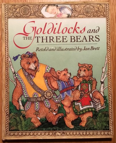 AUTOGRAPHED VG 1990 Hardcover in a DJ Goldilocks & the Three Bears Jan ...