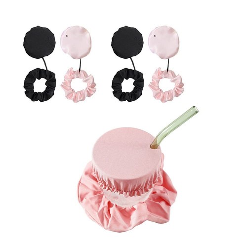 4pcs Anti Spike Drink Safety Cover Spiking Prevent Scrunchie Hair Wrist ...