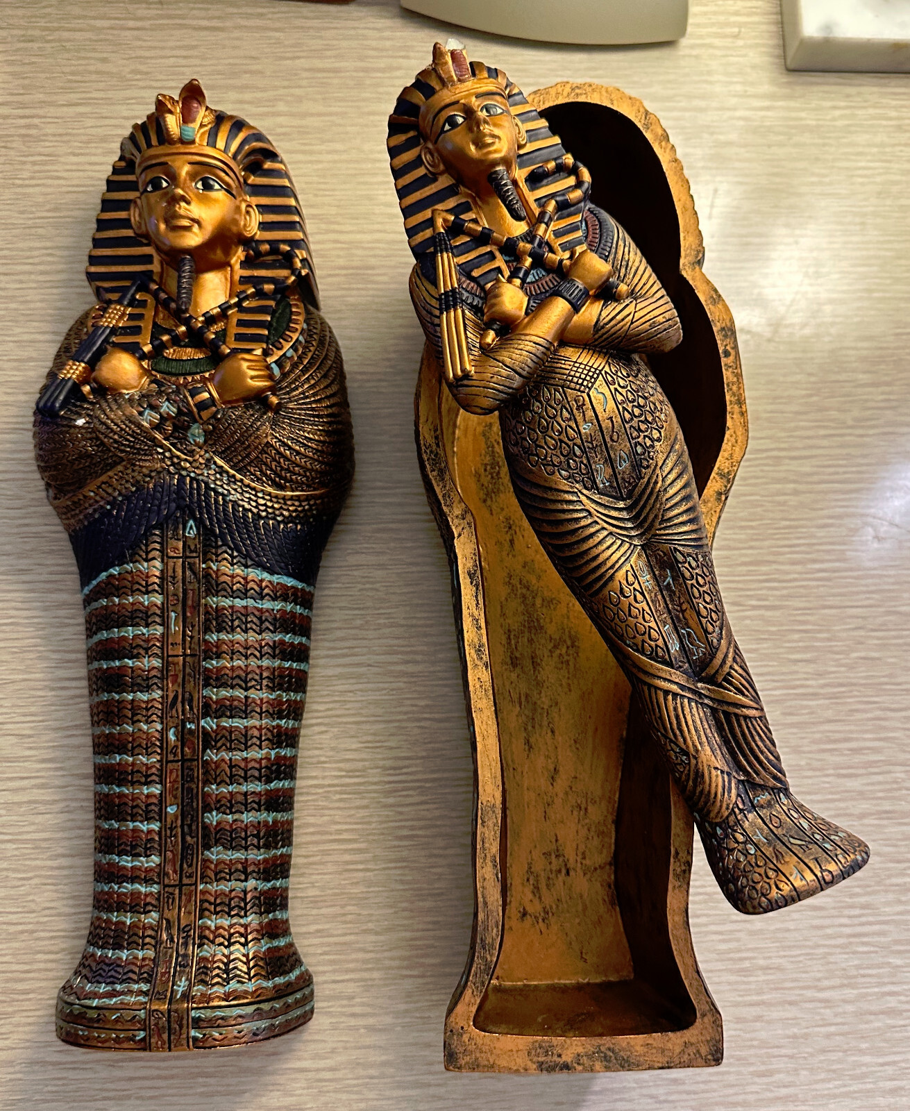 Egyptian Sarcophagus King Tut