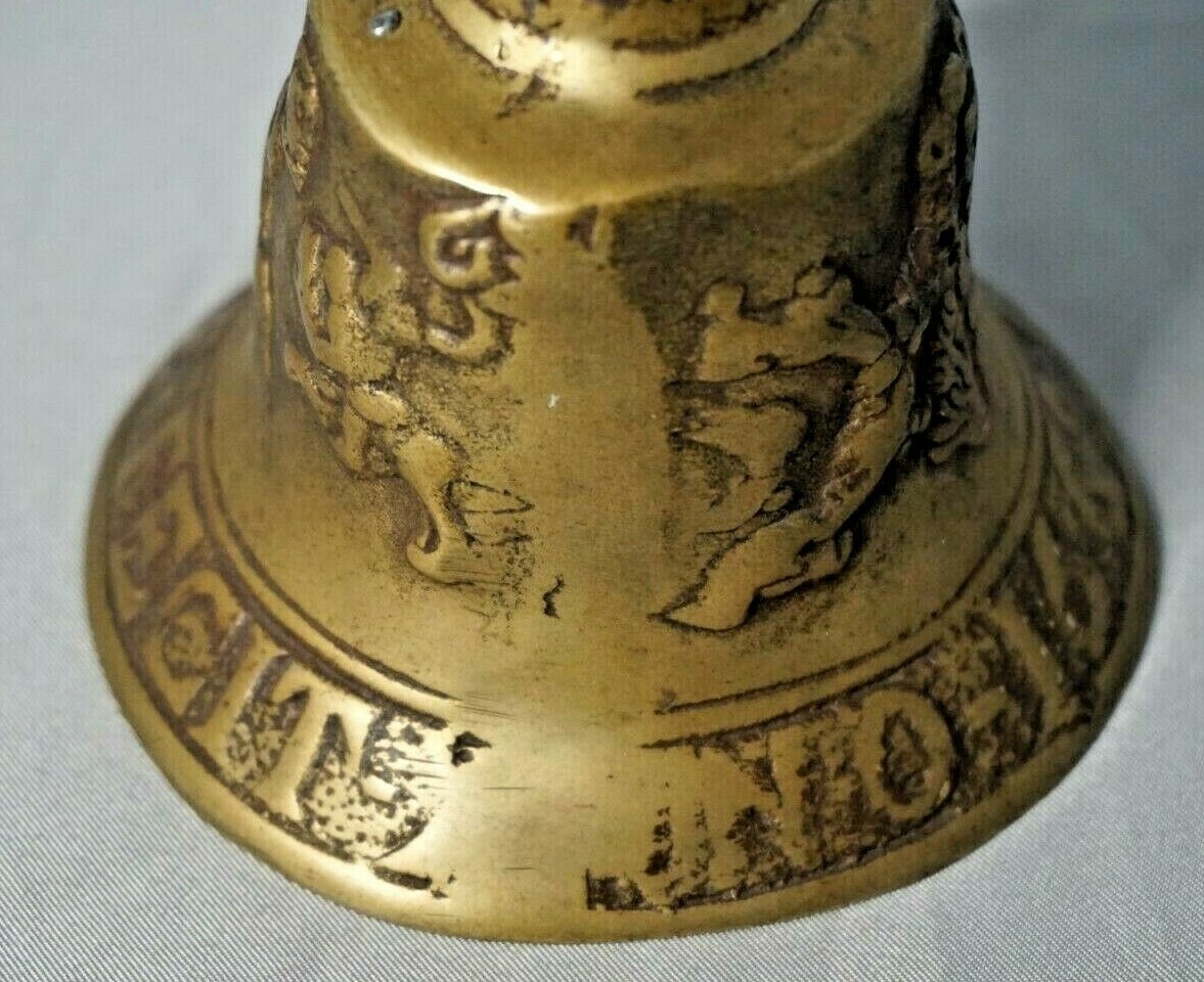 Vintage Brass Cavalier French Pirate Bell F Hemony Me Fecit Anno 1669 5 ...