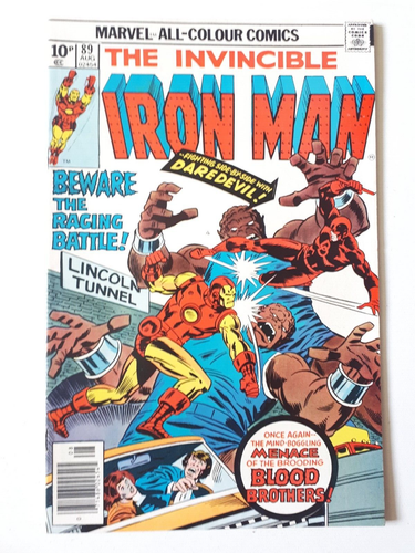 IRON MAN # 89 1971 Marvel Comics (VOL. 1 ) DAREDEVIL FN/VFN | eBay