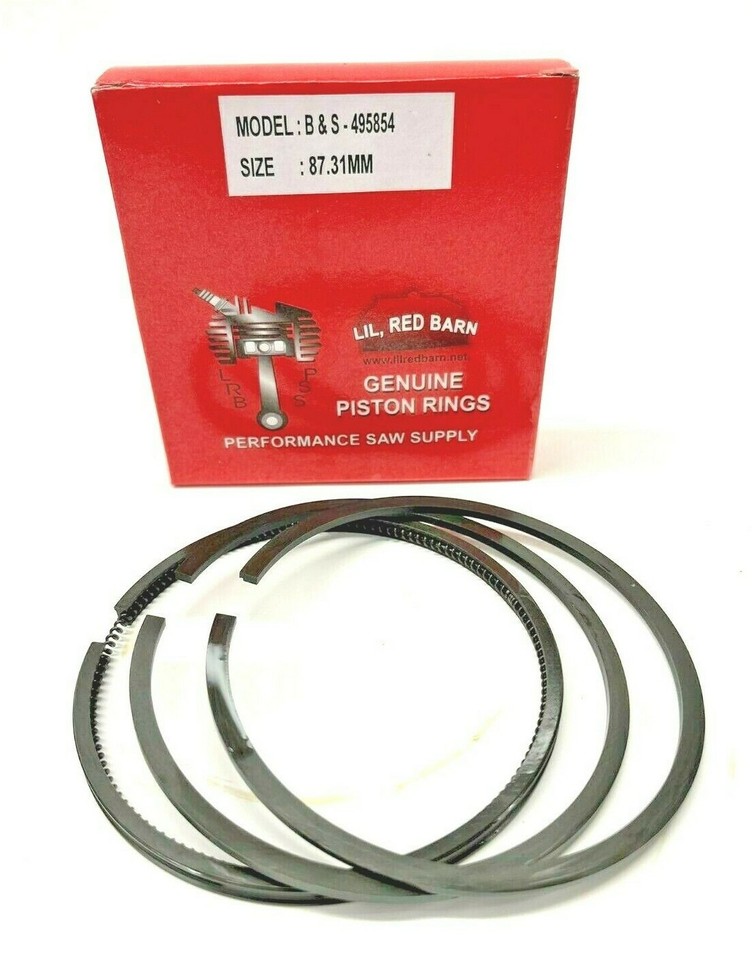 PISTON RINGS & GASKET SET WITH SEALS FITS BRIGGS 495854,495993 12HP, 12 ...