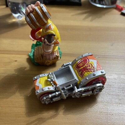Nintendo Amiibo Donkey Kong DK Barrel Blaster W/ Car Skylanders ...
