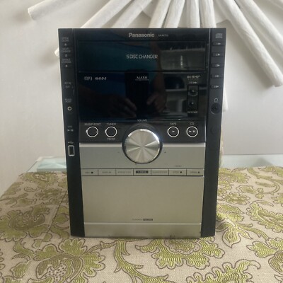 Panasonic SA-AK750-Stereo System 5CD Changer, Cassette, AM FM,USB Lost ...