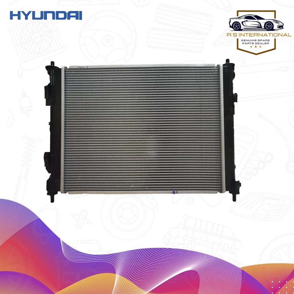 Hyundai genuine Aluminum radiator assembly for i20 2020-2023 25310H6300 ...