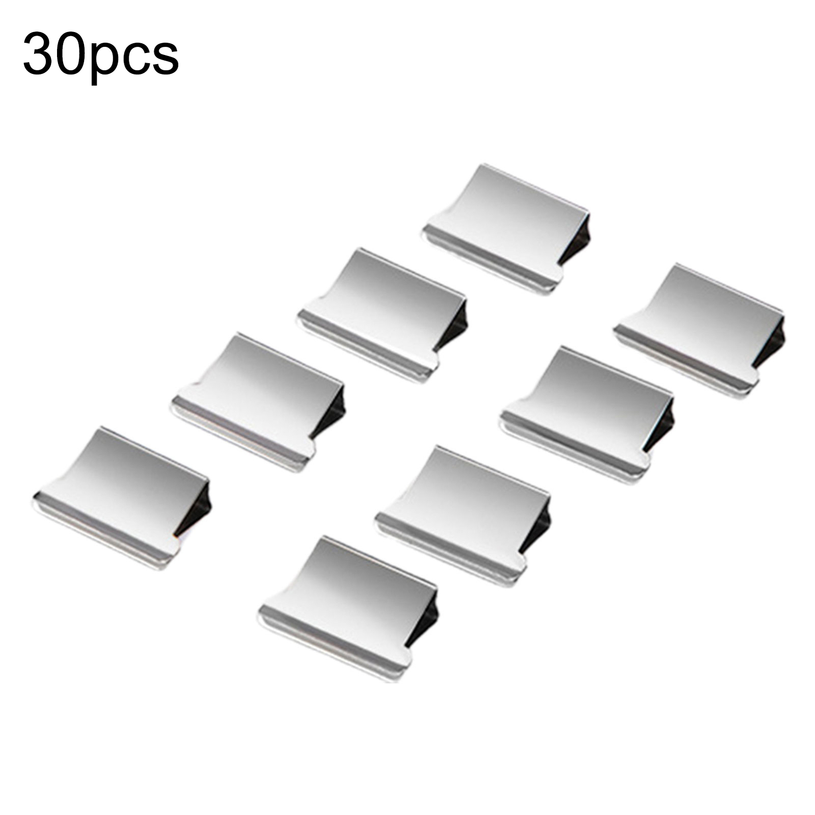 30/50 Pcs Paper Clipper Handheld Muti-functional Large Metal Clamp Clip ...