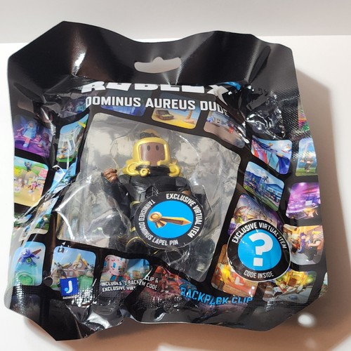 Roblox Figure Series 1 Dominus Aureus Dude Virtual Code Inside Backpack ...