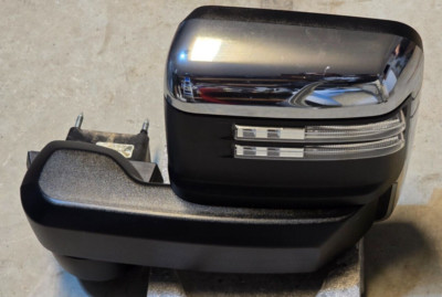 2020-2023 SIERRA/SILVERADO 2500HD/3500HD DRIVER LEFT DOOR MIRROR CHROME ...