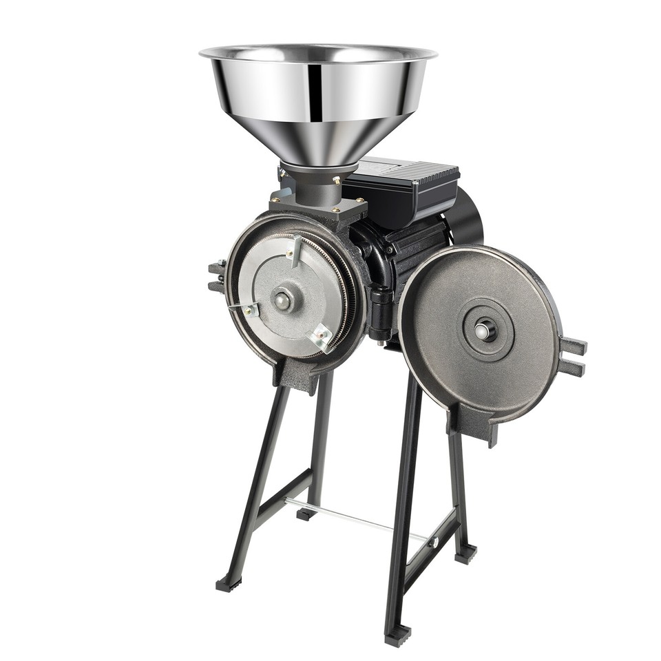 Commercial Heavy Duty Electric Grain Mill Grinder 2200W Feed Pulverizer Machine | eBay