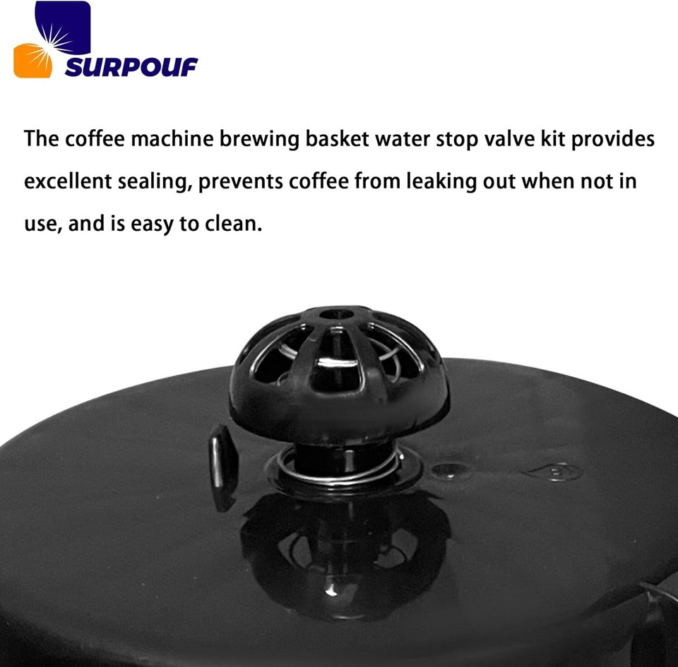 Coffee Replacement Brew Basket Spring Loaded Stopper Kits Fits For Mr ...