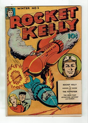 Rocket Kelly Volume 1 #2 Fox Comic Book Nice Condition | eBay