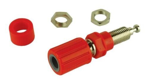 Binding POST, 36A, TURRET, RED, Binding Posts Test Connectors 76-1670 ...