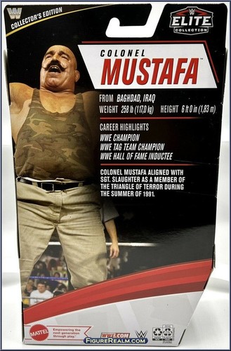 WWE ELITE LEGENDS SERIES COLONEL MUSTAFA (IRON SHIEK) | eBay