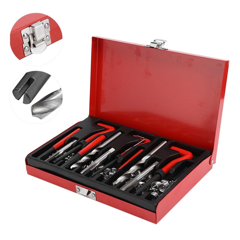 Car 88pcs Thread Fix Kit Screw Joint Wire M6 M8 M10 Changing Tool ...