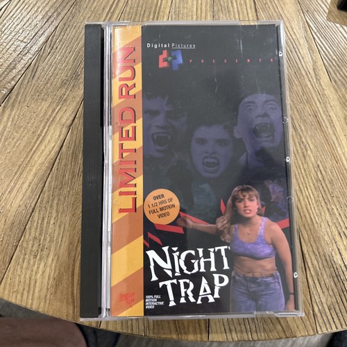Night Trap Limited Run Longbox (Sega CD 32X) Very Clean Copy Great 4 ...