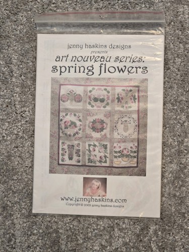Jenny Haskins Designs: Machine Embroidery CD-ROM "Spring Flowers" | eBay