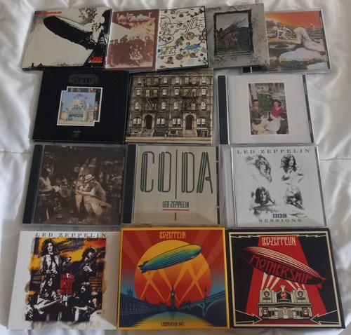 Led Zeppelin Collection CD Lot! Complete Studio Box Remaster Deluxe Mix Set! | eBay