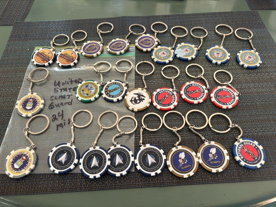 24 Army, Navy, Marines, Air Force, National Guard, Coast Guard, Space ...