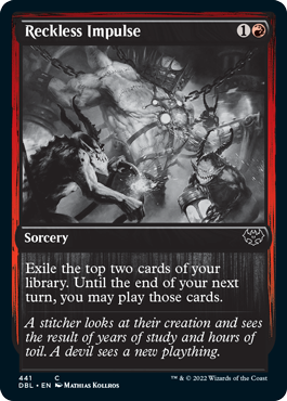 Reckless Impulse [Innistrad: Double Feature] | eBay Australia
