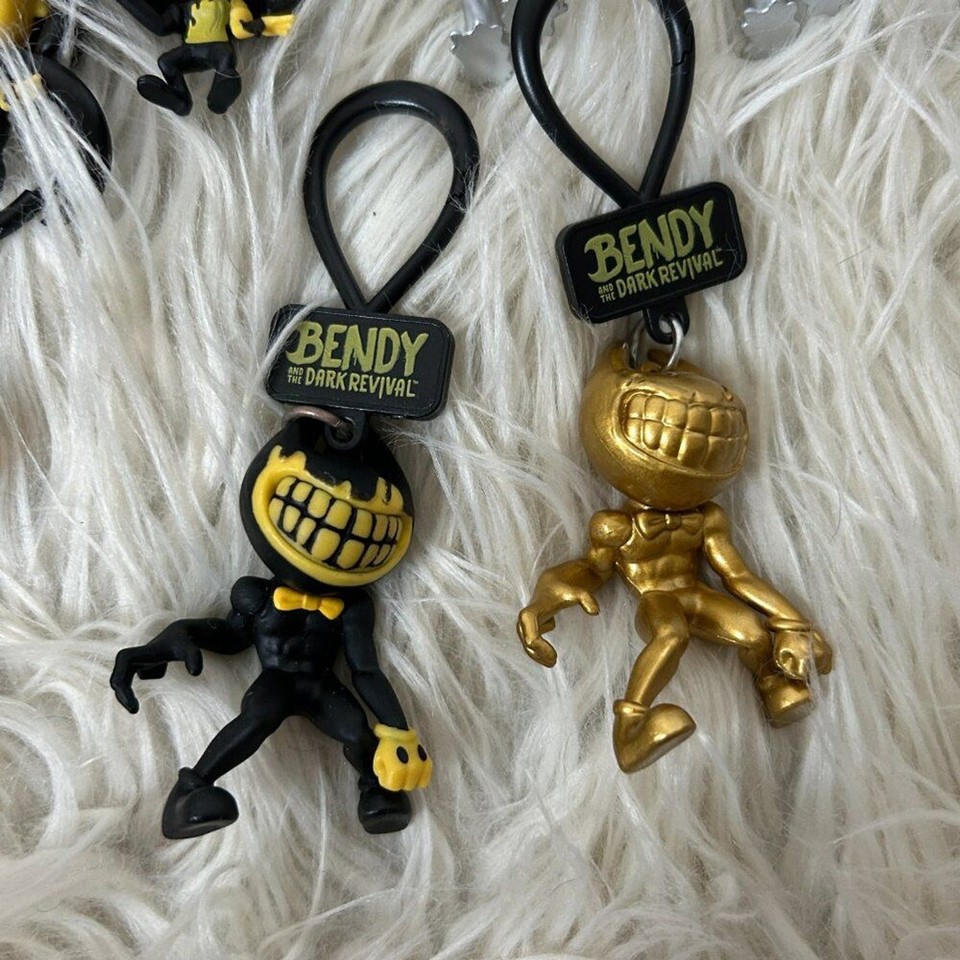 Bendy and the Dark Revival Backpack Keychain Clips Lot of 12 | eBay