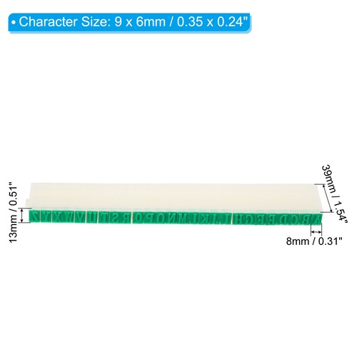 2 Set Detachable Letter Stamps Character A-Z Alphabet Stamp Combination ...