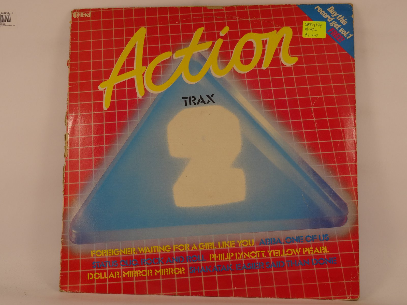 Various Artists Action Trax Record 2 (430) LP K Tel Vinyl Record