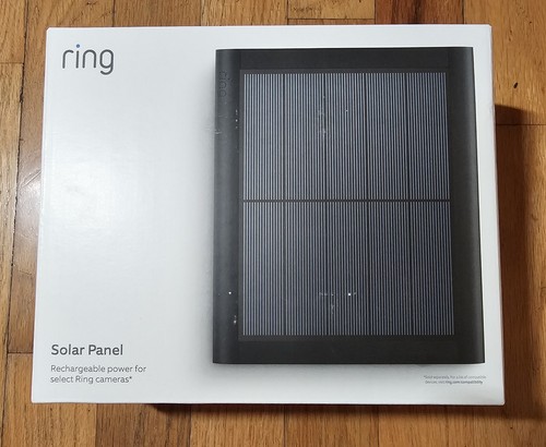Ring 4W 2nd Generation Solar Panel for Select Ring Security Cameras ...