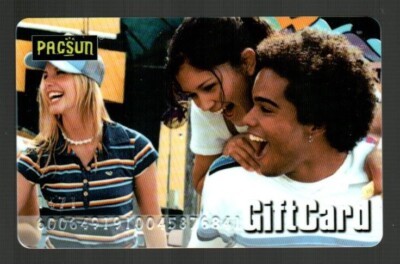 PACSUN Young People 2005 Gift Card ( $0 - NO VALUE ) | eBay