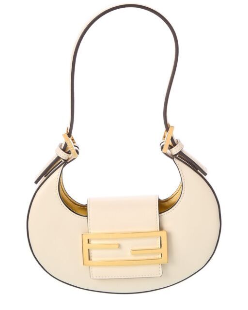 Fendi Cookie Hobo Bag Mini White Leather for sale online | eBay
