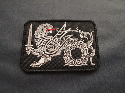 Dragon Ukrainian Trident Trizub Morale Patch Ukraine Embroidered 100 x 70 mm | eBay