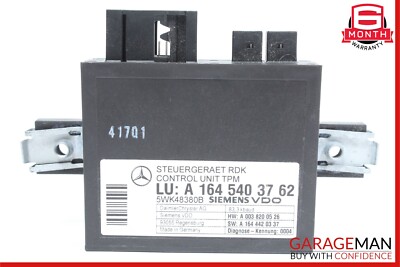 06-13 Mercedes W219 CLS550 R350 E350 TPMS Tire Pressure Control Module ...