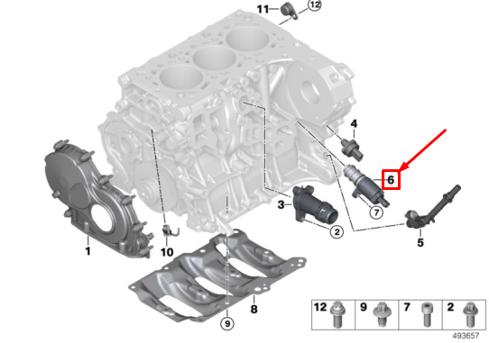 BMW 1 F21 Motorblock-Magnetventil 11417639993 7639993 NEUES ECHTES | eBay