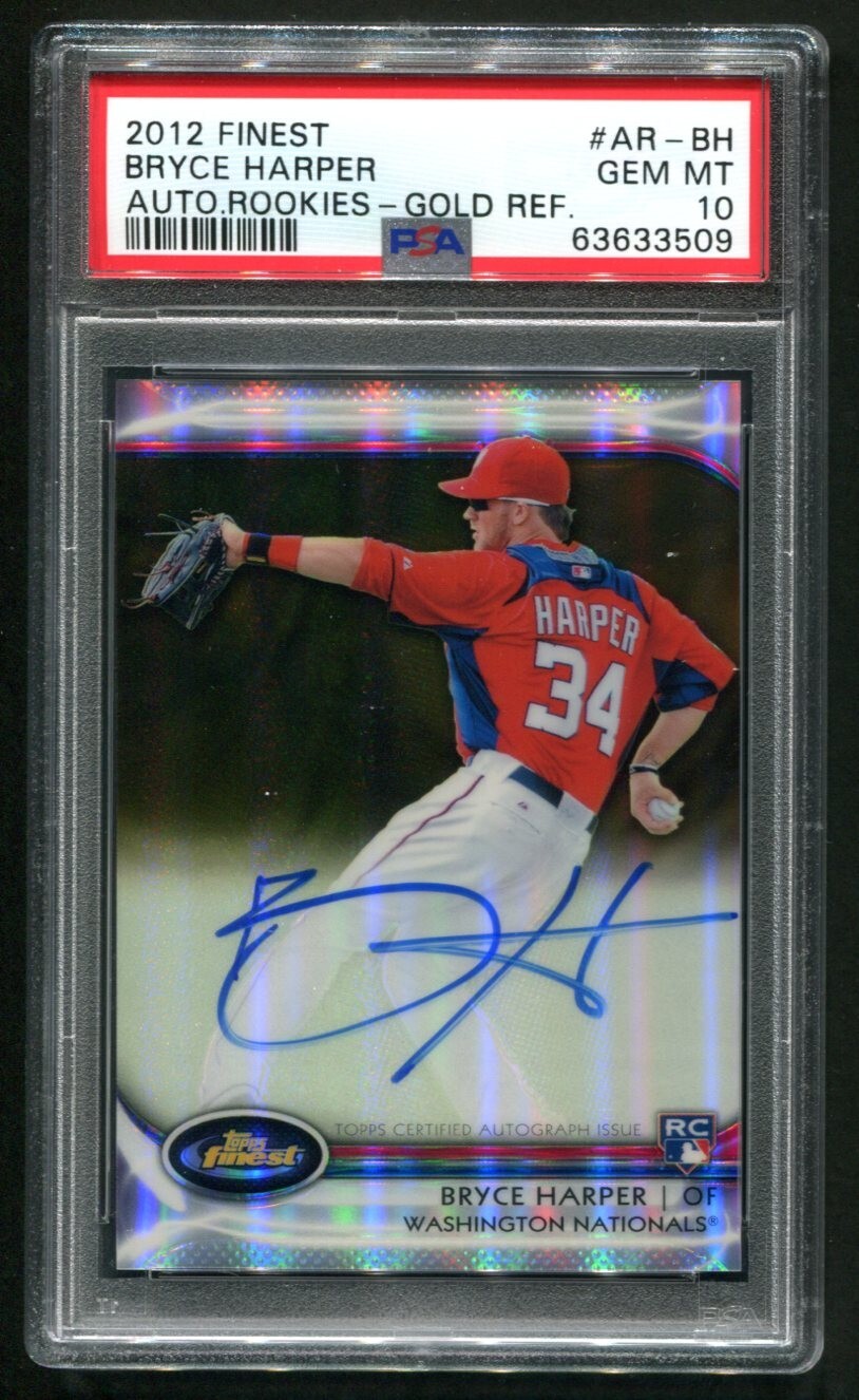 Bryce Harper | Autographed Baseball Memorabilia & MLB Merchandise