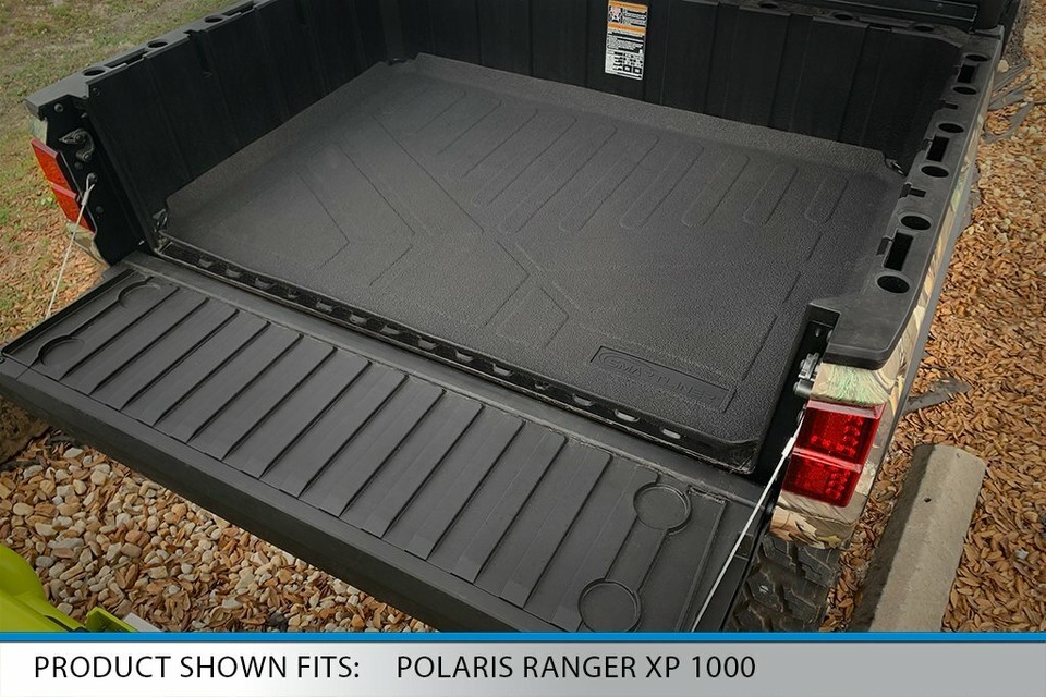 2019-2025 Polaris Ranger XP 1000/ Crew 1000 SMARTLINER Rugged Bed Mat ...