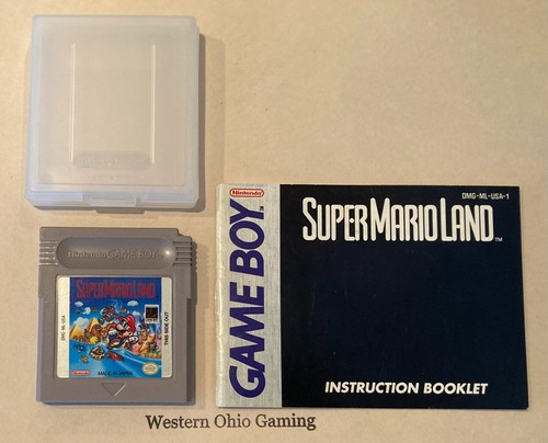 Super Mario Land with Instruction Booklet (1989 Nintendo Game Boy) USED ...
