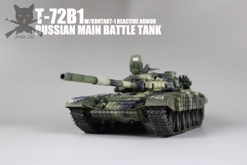 1 35 Russian Main Battle Tank T72B1 Assembly Painted Finished | eBay