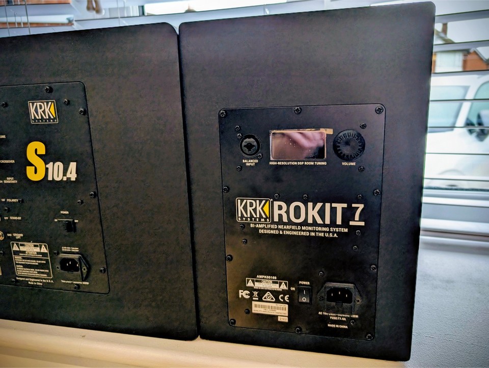 KRK Rokit RP7 G4 (Pair) with KRK S10.4 Subwoofer - Black | eBay UK