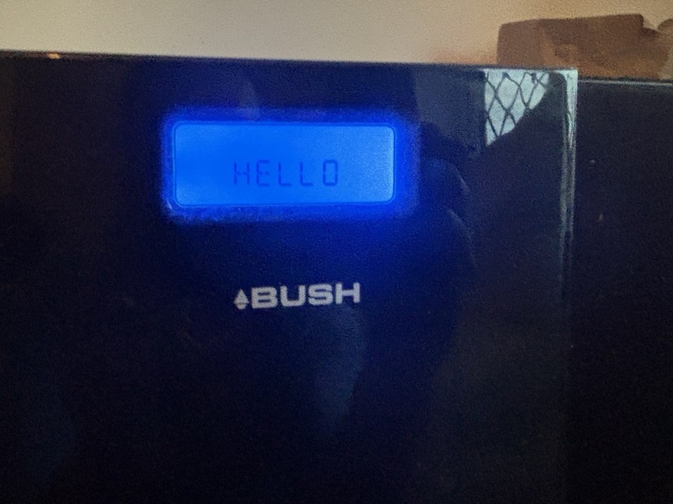 Bush CD Player, iPod Dock, Radio Model 1024iPH | eBay UK